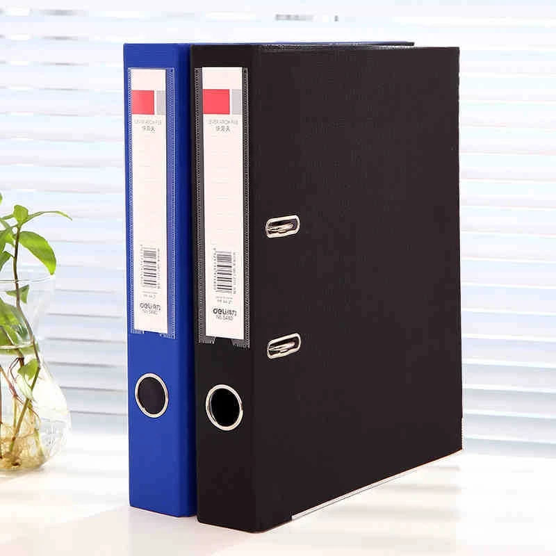 Folder A4 Long Side 2 Ring Lever Type File Clip Thick Durable Folder ...