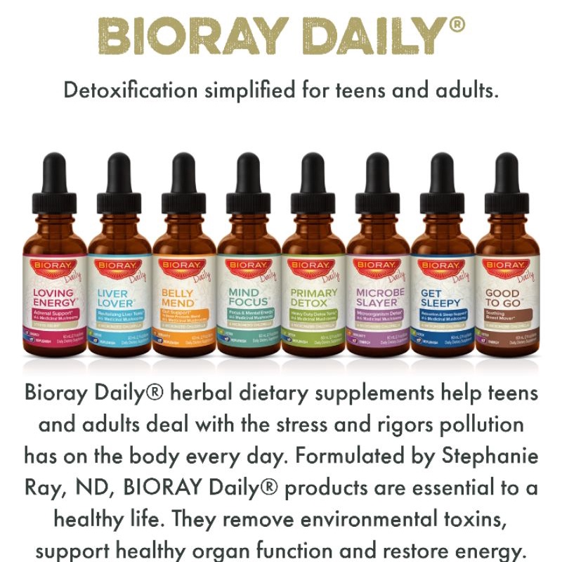 USA Onhand | Bioray Herbal Formulas ( Detox & Cleanse Formulas ...