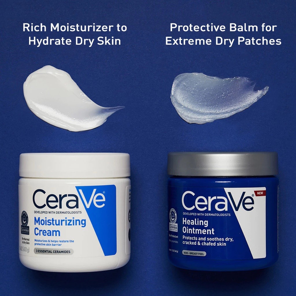 CeraVe Healing Ointment 340g With Cracked, Chafed, and Extremely Dry ...