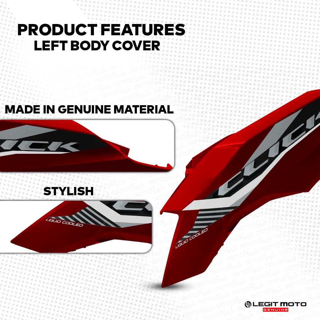 LEGITMOTO HONDA CLICK V3 SIDE BODY COVER SIDE BODY FAIRING FOR HONDA ...
