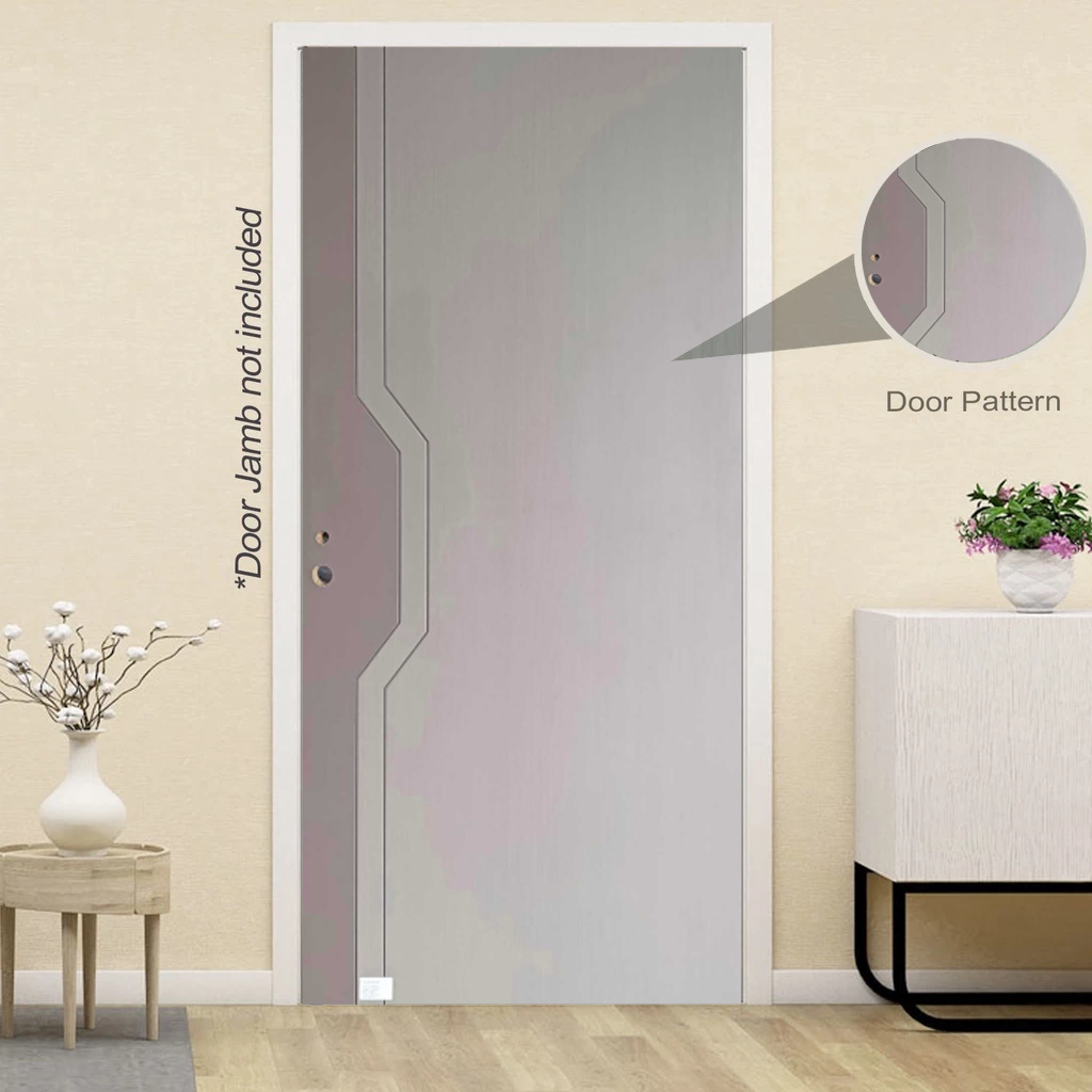 100% Real Wood Door for Main door/ bedroom/ office/ living room Wooden ...