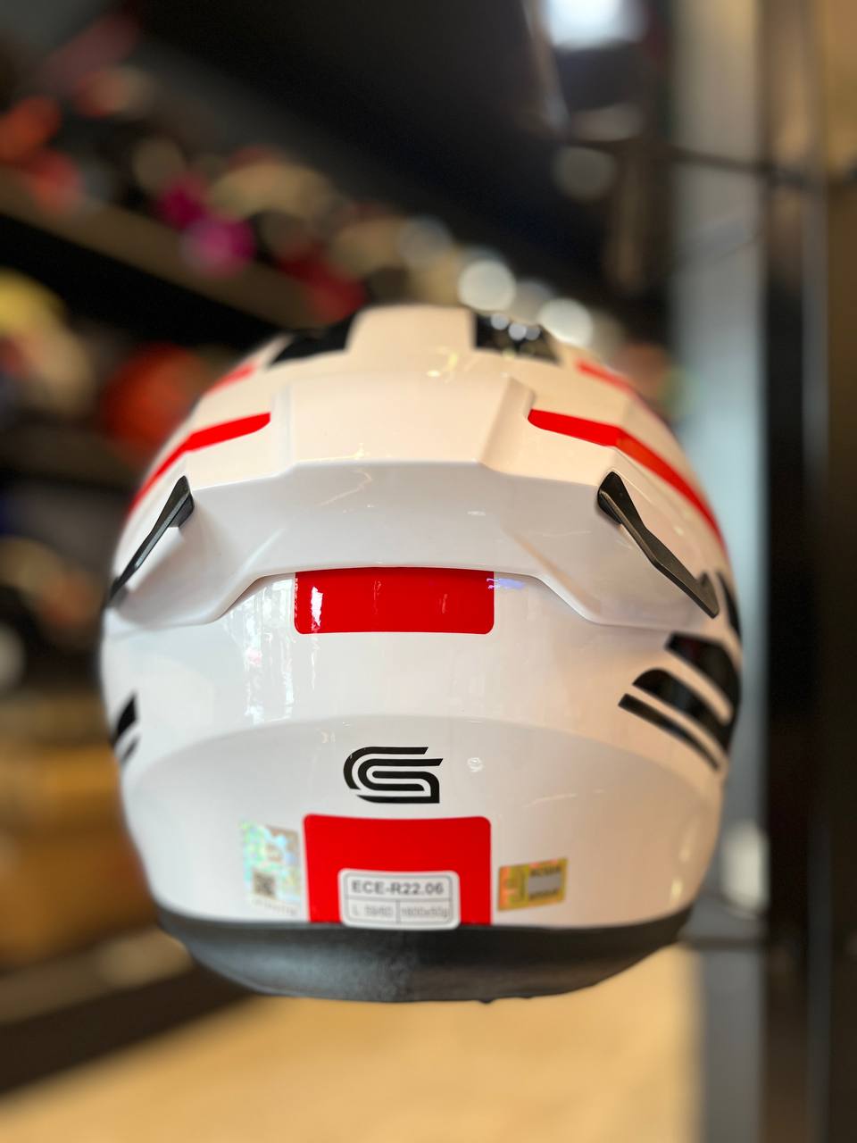 SEC CYCLONE FULLFACE HELMET dual visor(FREE CLEAR LENS) | Shopee ...