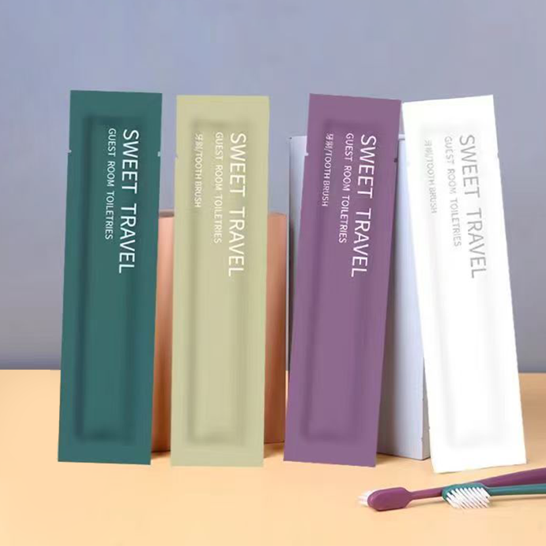 Hotel Supplies 100 Pcs 5in1 Hotel Kit Amenities Toothbrush Toothpaste ...