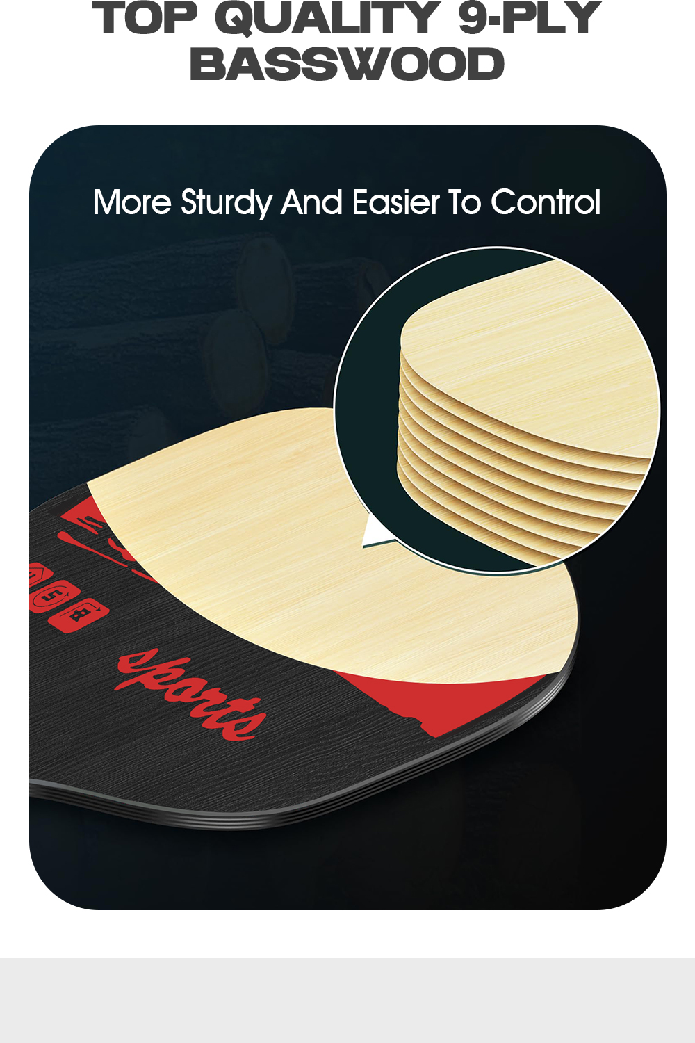 Pickleball Rackets Set Pickleball Paddle Set of 2 Rackets and 4 ...