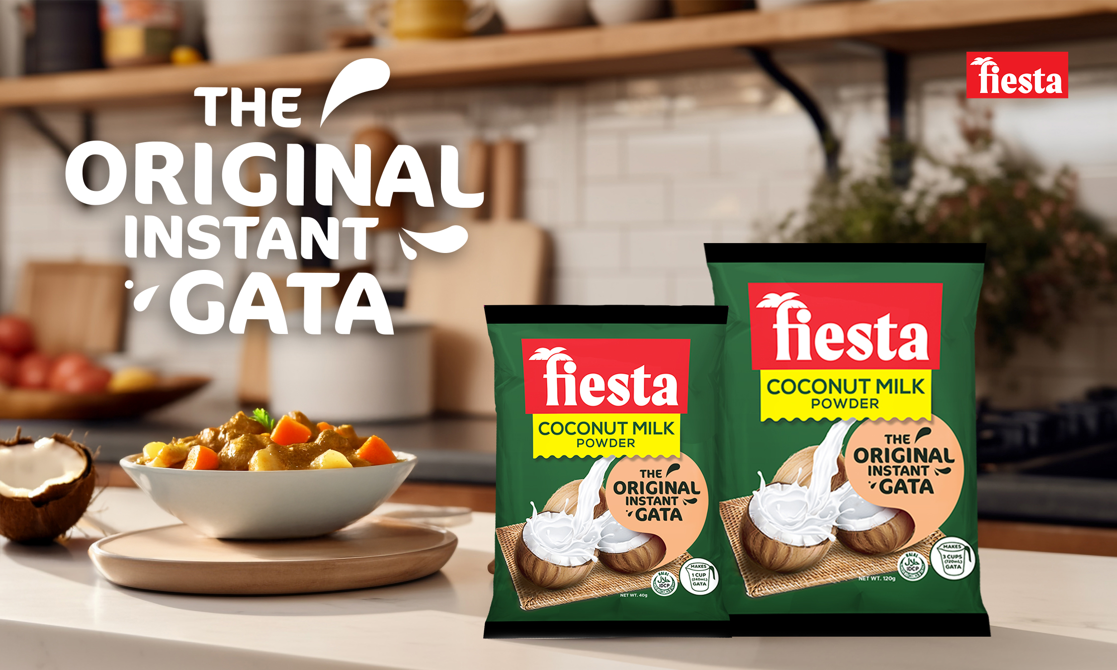 Fiesta Coconut Milk Powder 500g - Pack of 2 | The Original Instant Gata ...