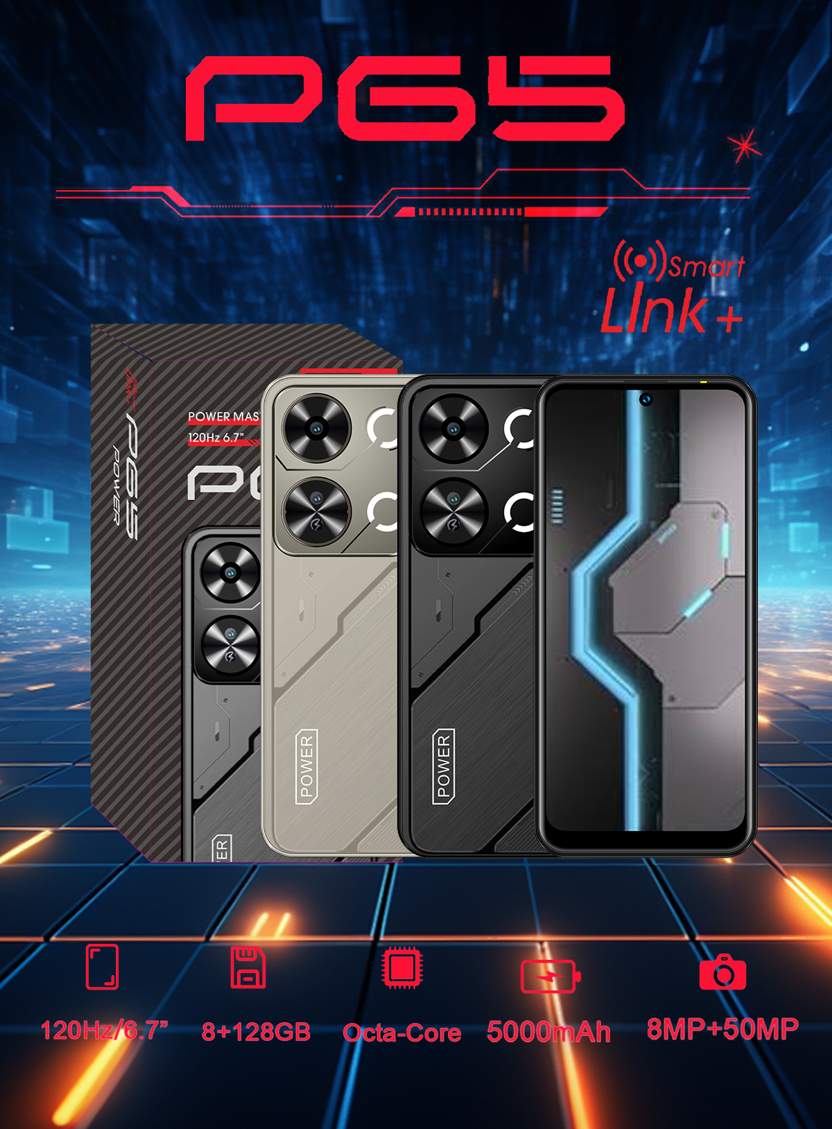 P65 LTE | 8GB RAM | 128GB ROM | 6.7 Inches IPS LCD, 90Hz | 5000mAh | Shopee Philippines