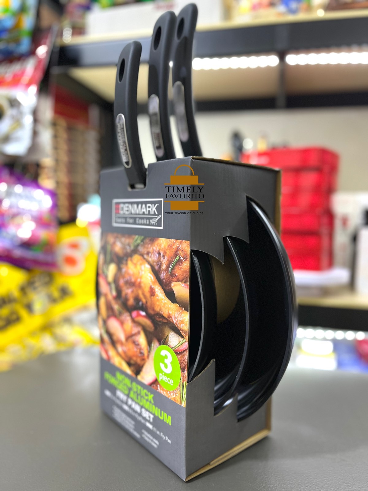 Denmark Non-Stick Forged Aluminum 3pcs Fry Pan Set | Shopee Philippines