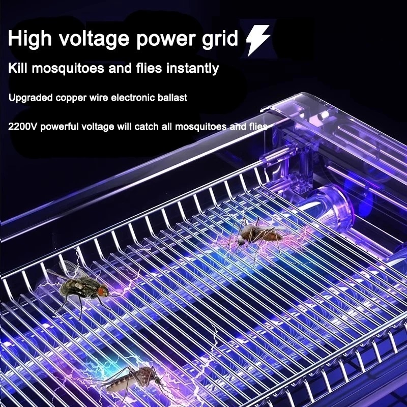 Mosquito Killer Lamp Sensor Lamp LED Insects Killer UV Light Electric ...