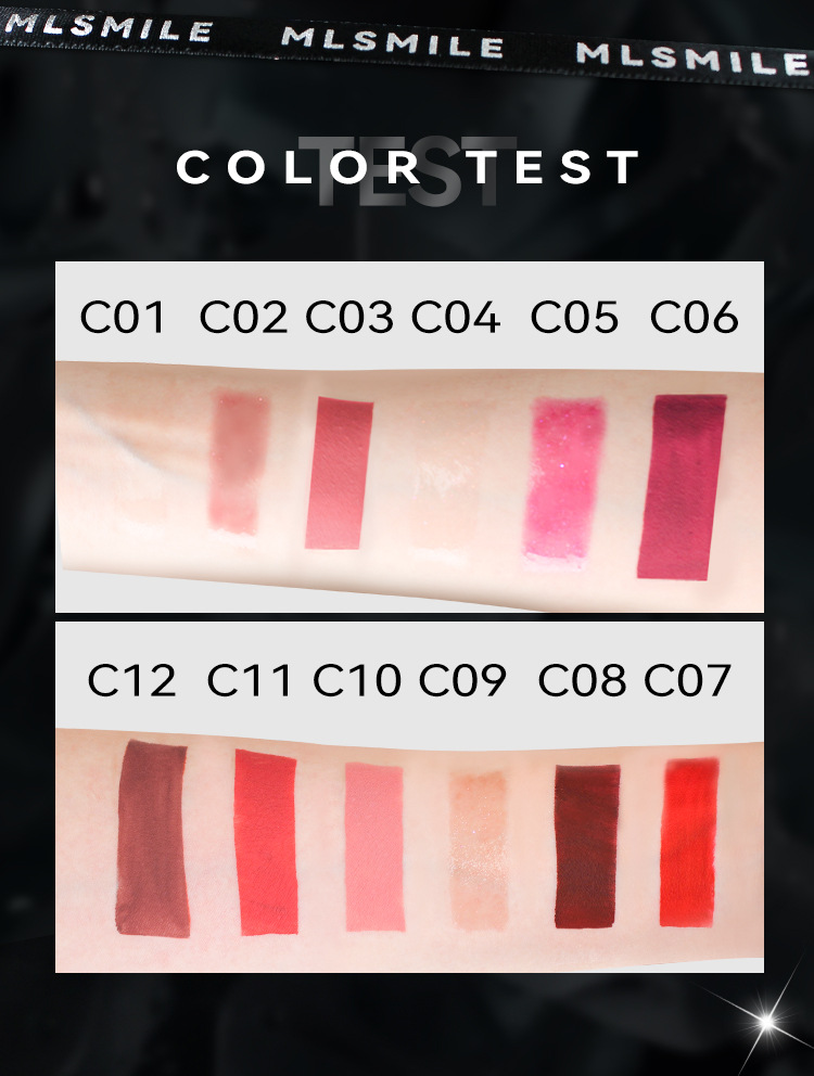 12 Colors Liquid Matte Lipstick Lip Gloss Waterproof Long Lasting Lip ...