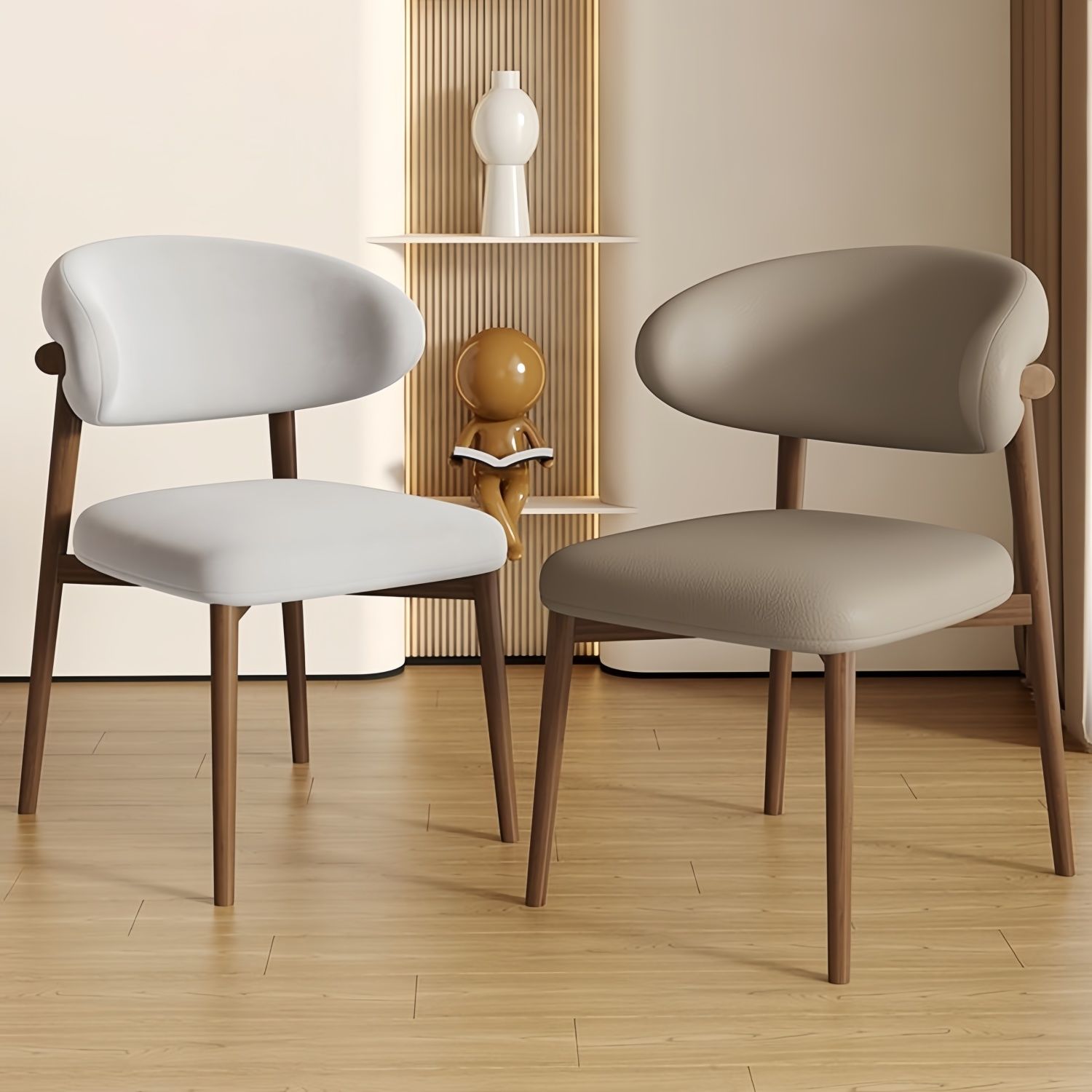 European-style study chair, office chair, coffee table and chairs ...