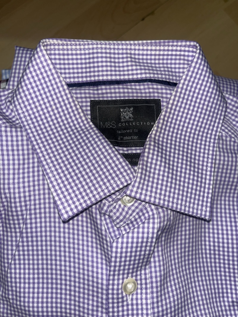 Branded Men’s Plaid/Checkered Polo (used) | Shopee Philippines