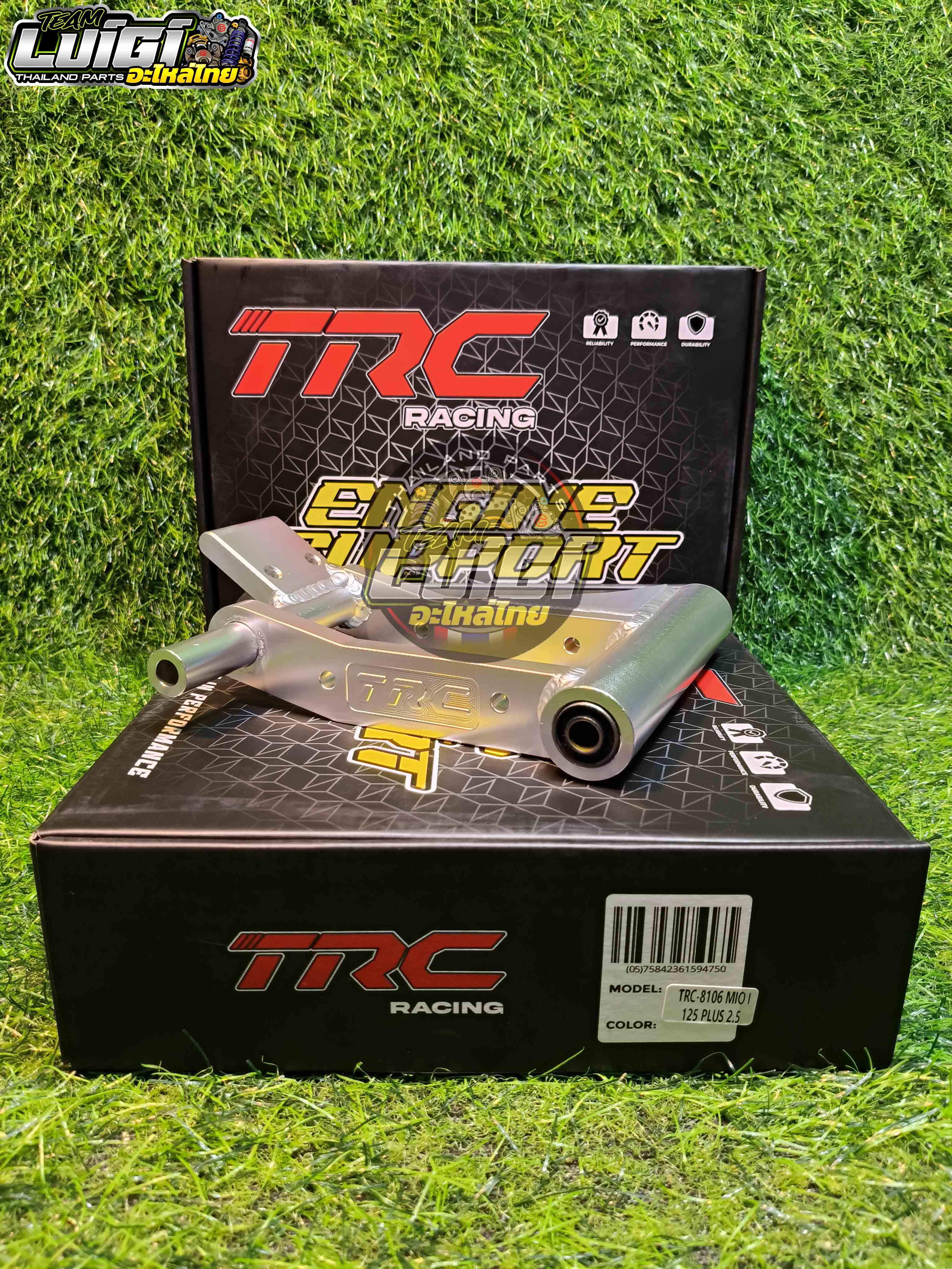 TRC CNC ENGINE SUPPORT +2.5 YAMAHA MIO I 125 / M3 MADE IN THAILAND ...