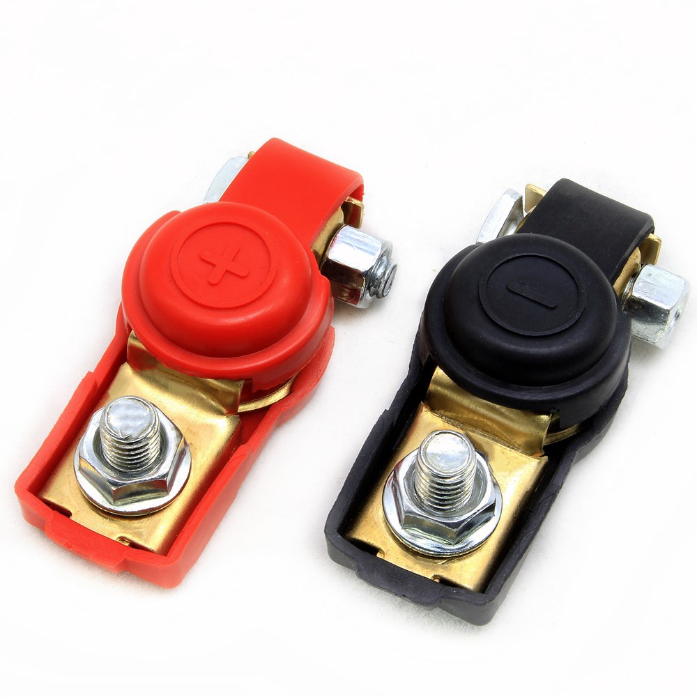 1 Pair Quick Release Battery Clip Terminal For Car Negative and ...