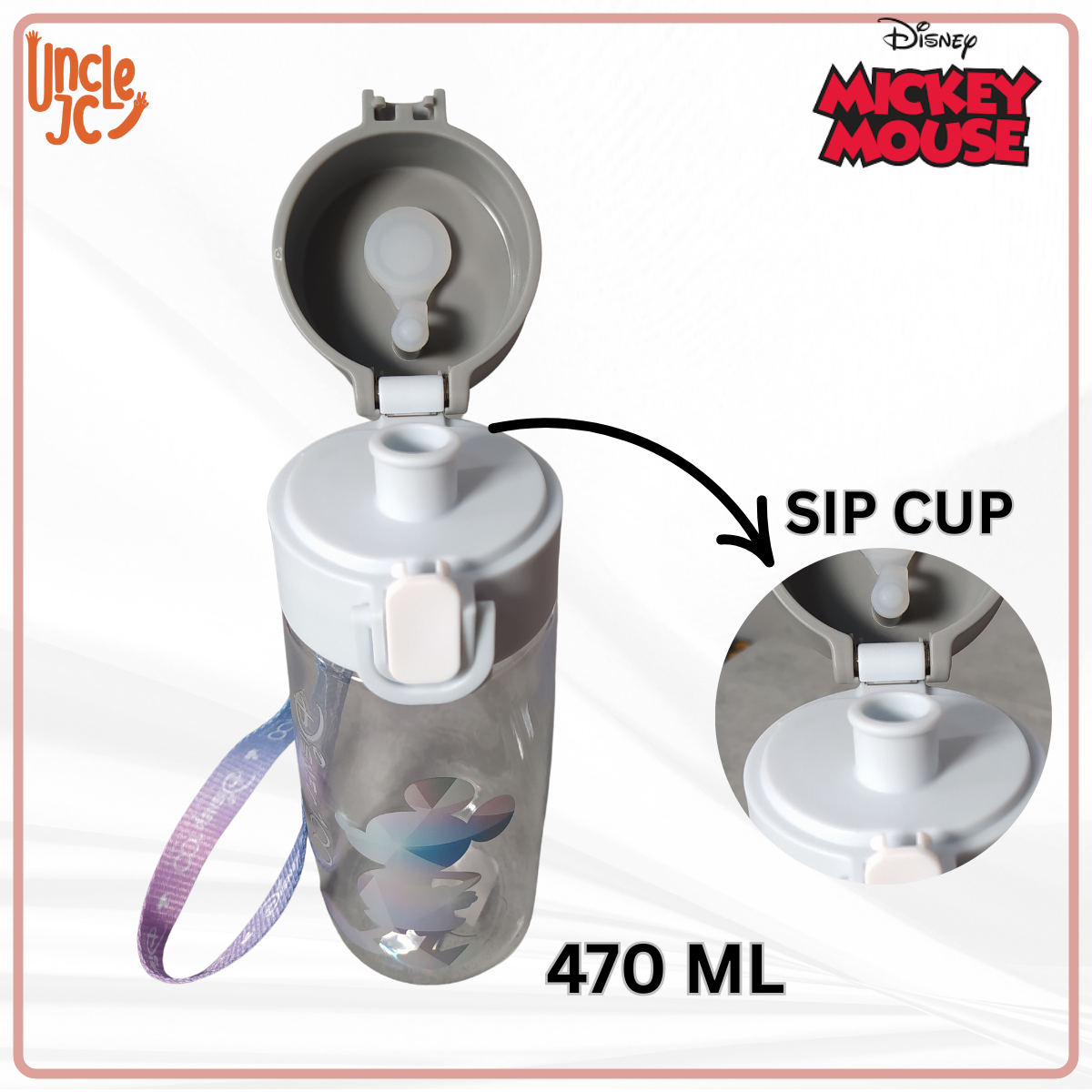UJC Disney Mickey Minnie Mouse Tumbler Collection For Kids Bottle Water ...