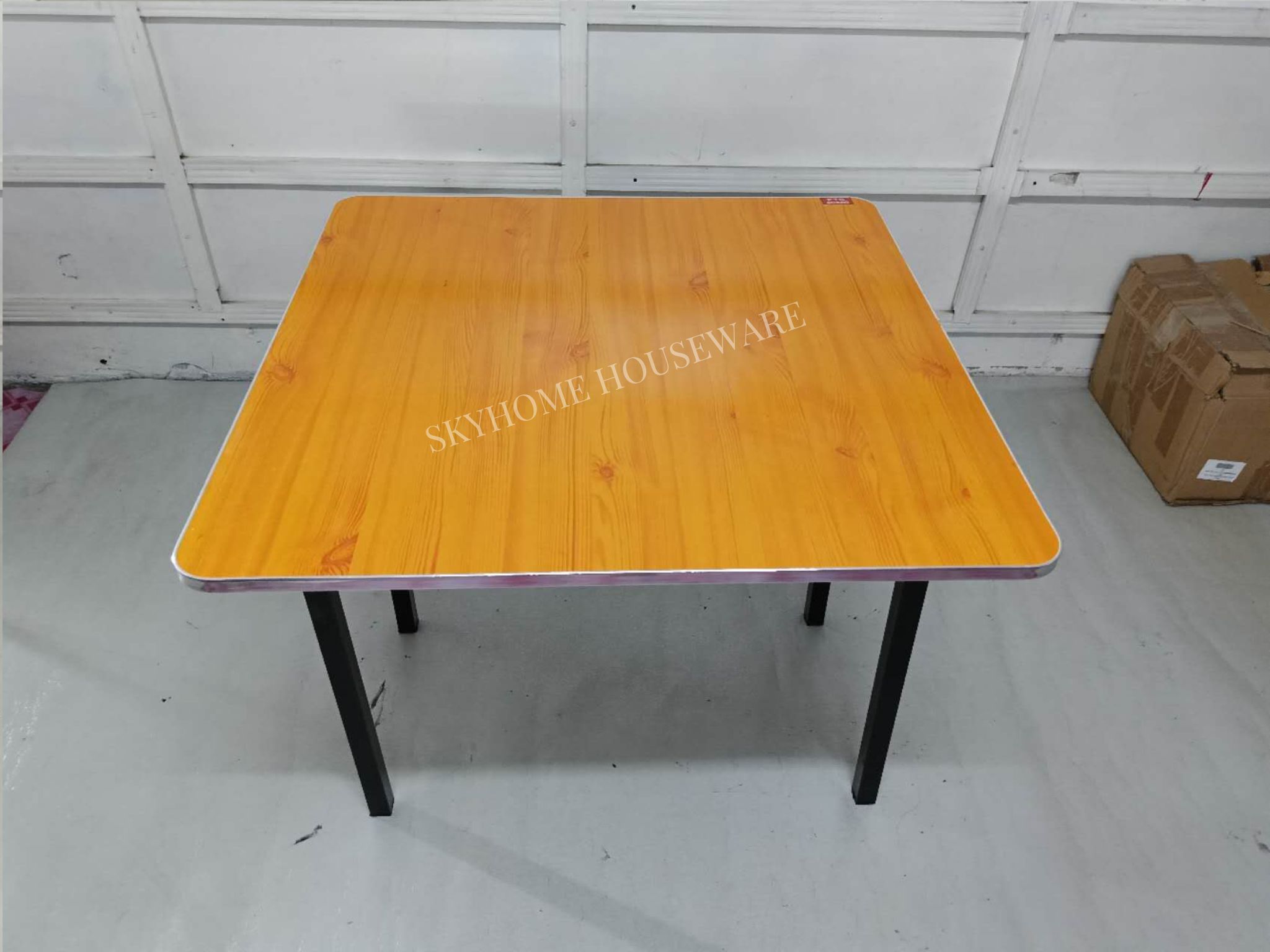 Foldable Table (Heavy Duty) 80x80 cm / Lamesa /Dining Table/ (Maximum ...