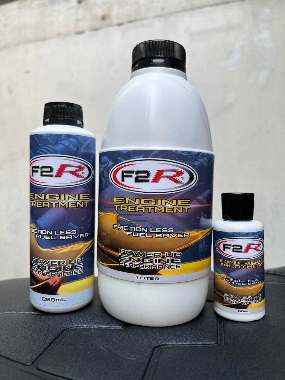 F2R Engine Treatment Racing Oil Additives 250ml (2 Bottles) for Gas ...