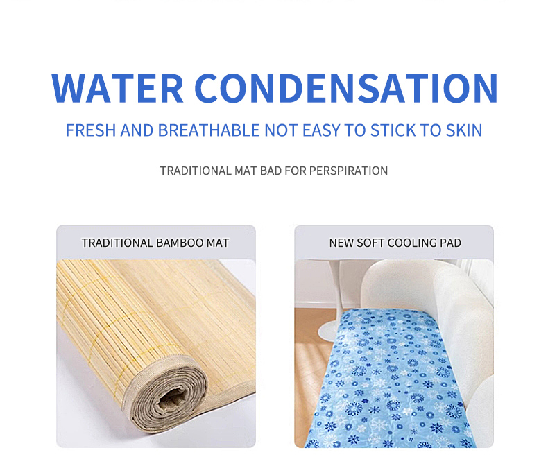 Cooling mat Gel ice pad mattress free water injection sofa cooling ...