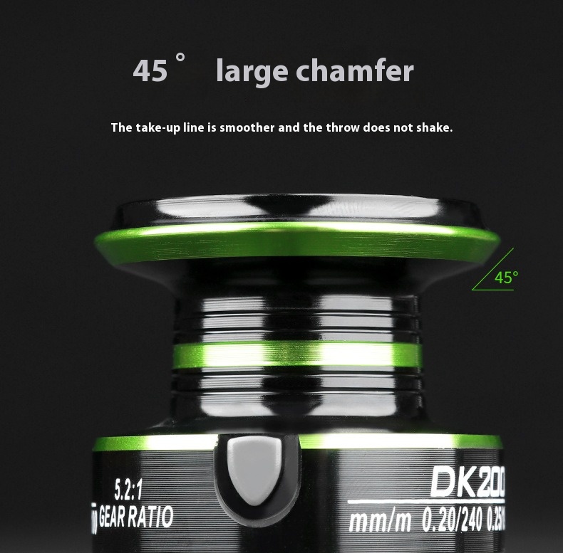 【COD】Fishing Reel 5.2:1 Full Metal 3000-5000 Spinning Reel Metal Bait ...