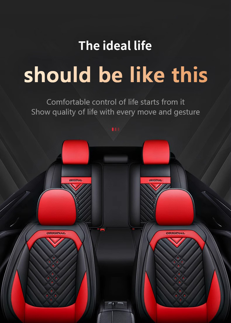 Ford specific leather car seat covers for Fiesta,EcoSport,Focus,Escape ...
