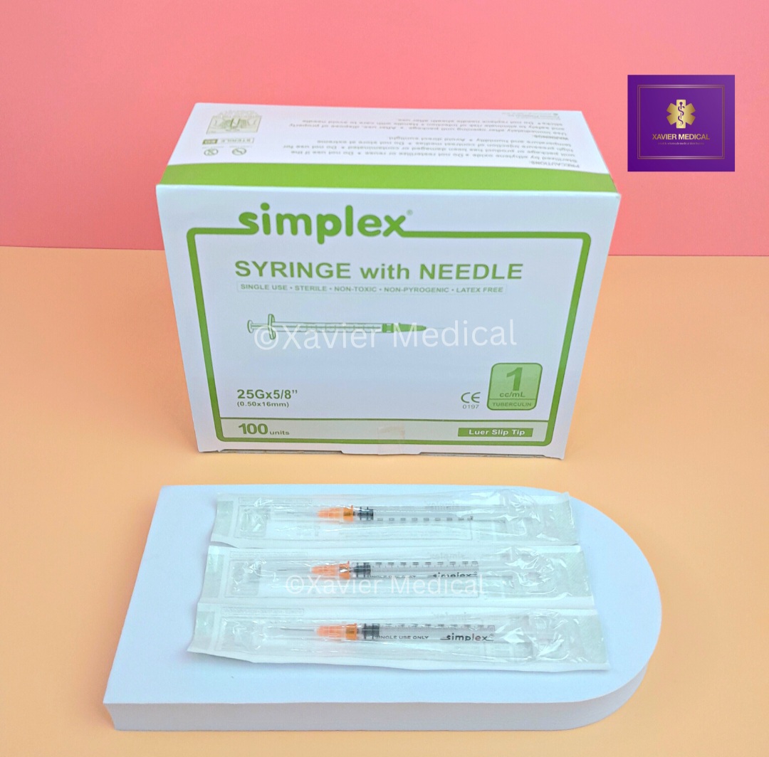 SIMPLEX Syringe W/Needle Retail (Sold per Box) | Shopee Philippines