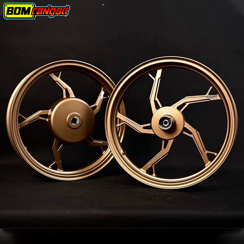Bom Rangsit BomX MECHA CNC Hard Alloy Mags Click 125/150 MIO 110 SPORTY ...