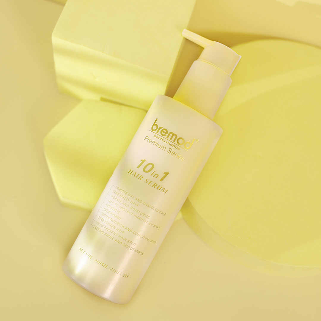 Bremod Hair Serum 10 in 1 210ml Smooth Nourish Care Frizzy Damage Dry ...