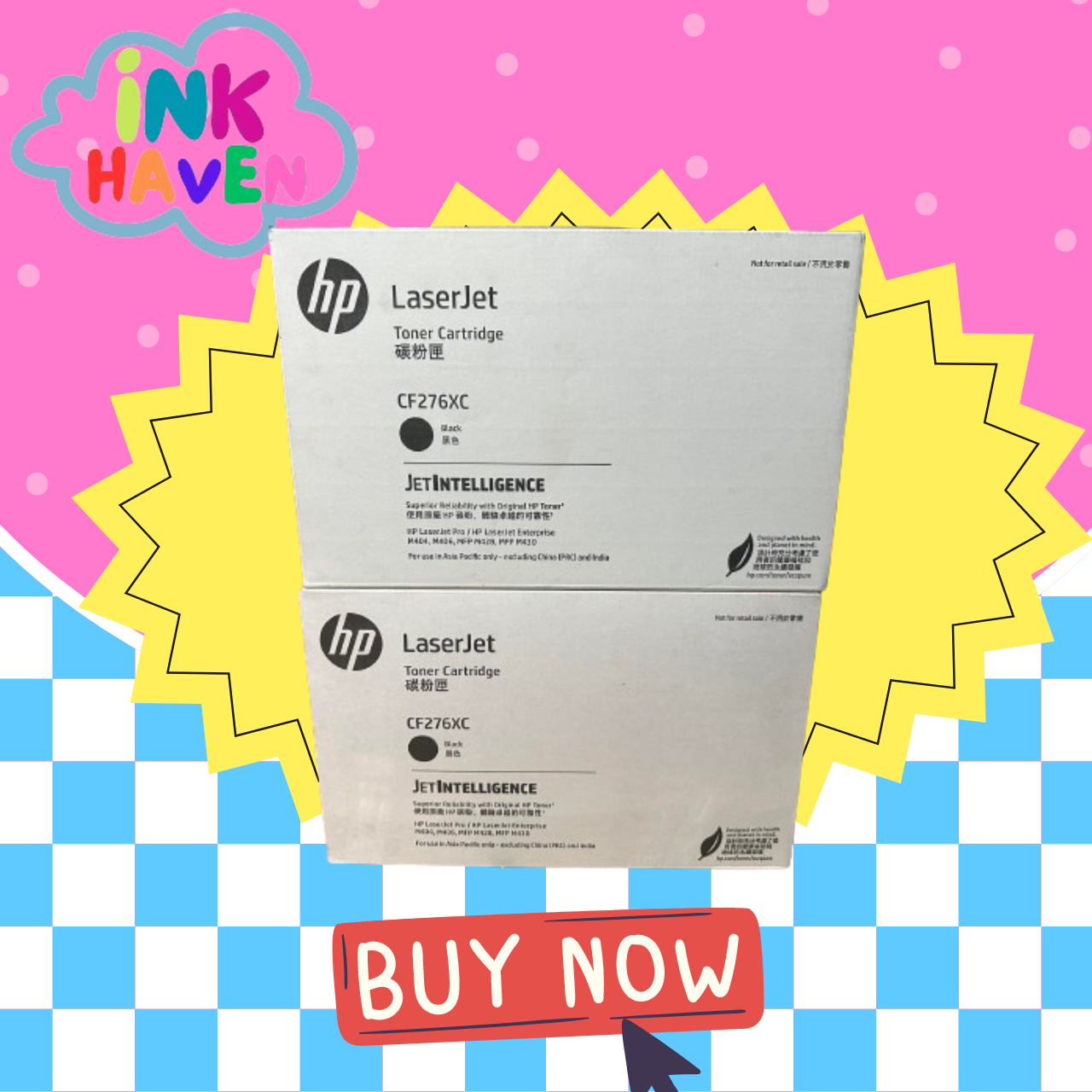 HP 276XC Black Original LaserJet Toner Cartridge (CF276XC) | Shopee ...