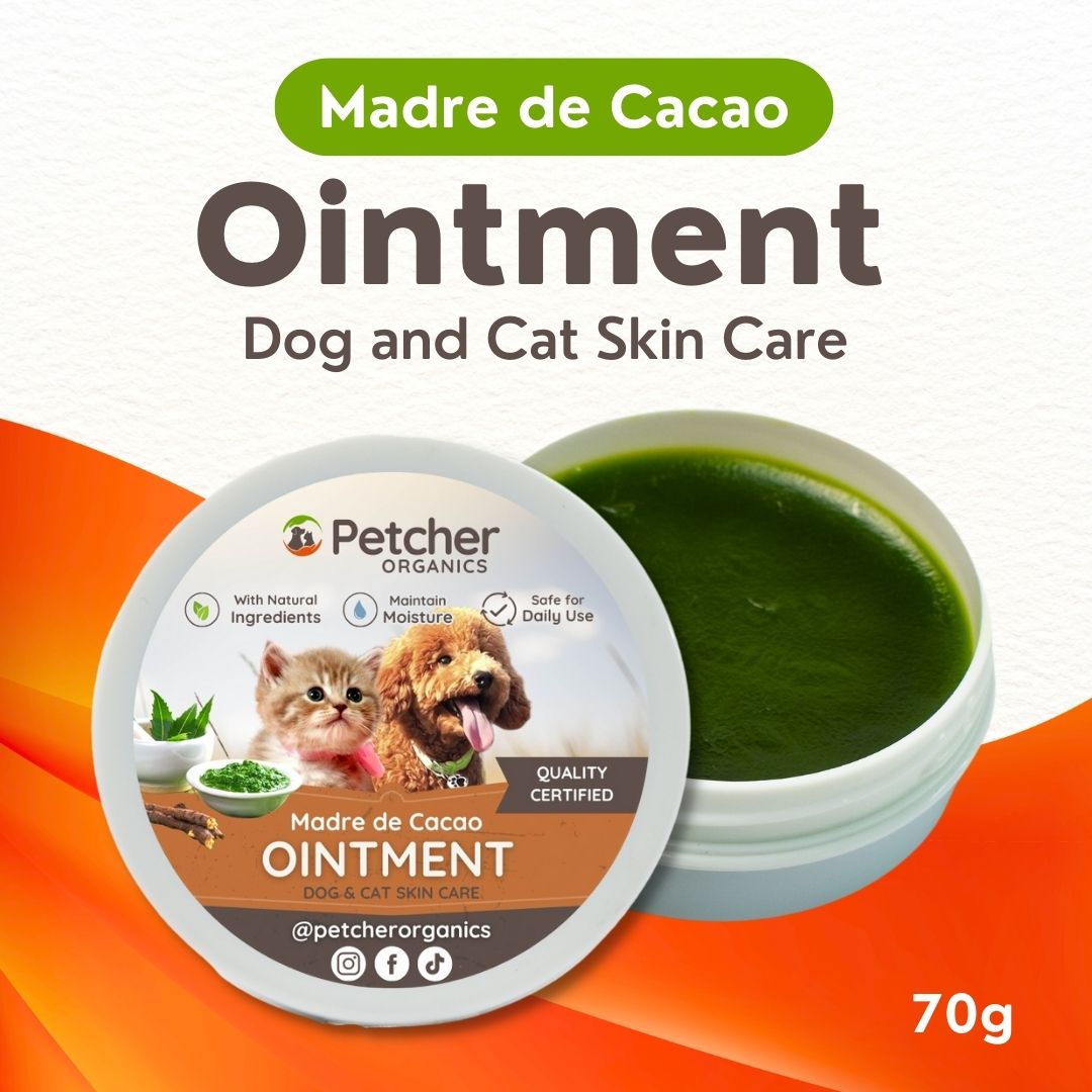 Petcher Pet Ointment 70g Madre De Cacao Hair Care Spot-on for Dogs and ...