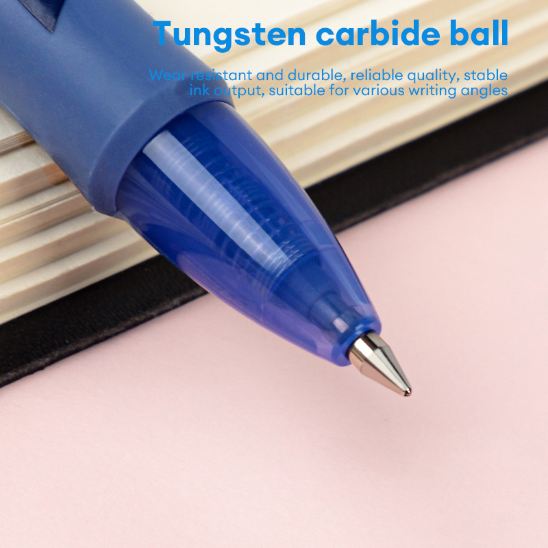 Deli 0.5mm Smooth Office Neutral Pen Spring Head Black Ink S08-B | Shopee Philippines