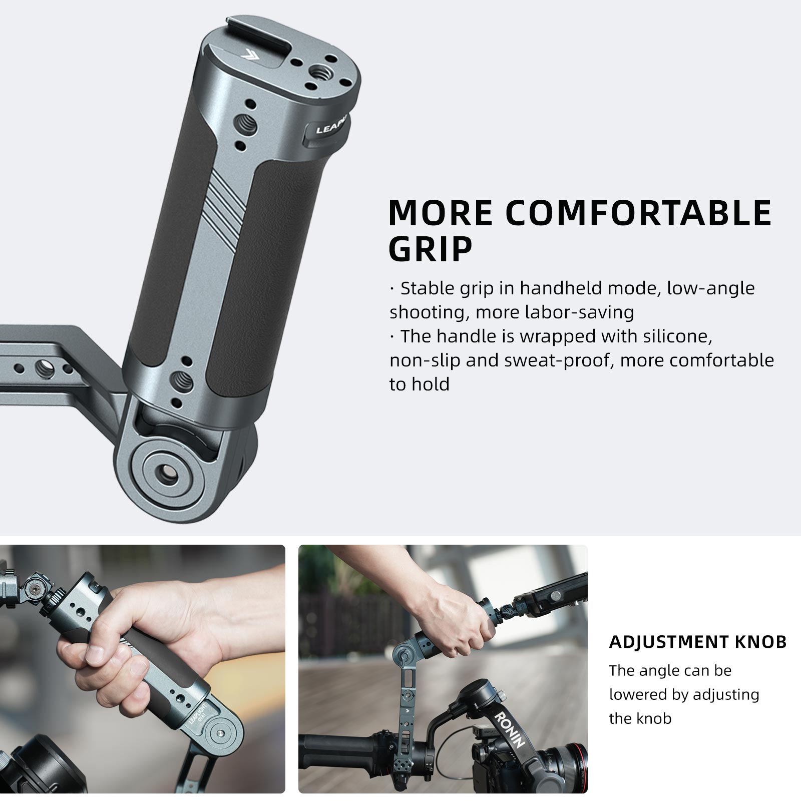 Metal Adjustable Sling Handgrip Gimbal Compatible Handle Grip For DJI ...