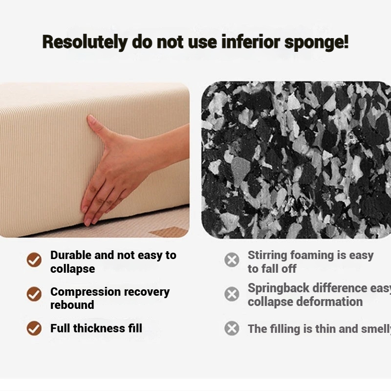 【COD】Tofu block sofa, lazy sofa, folding sofa bed, multi-functional ...