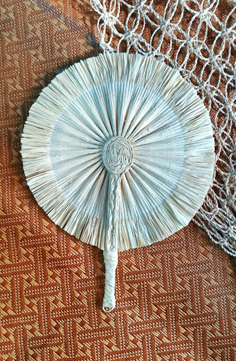 Raffia native fan abaniko pamaypay Filipino souvenir locally made ...