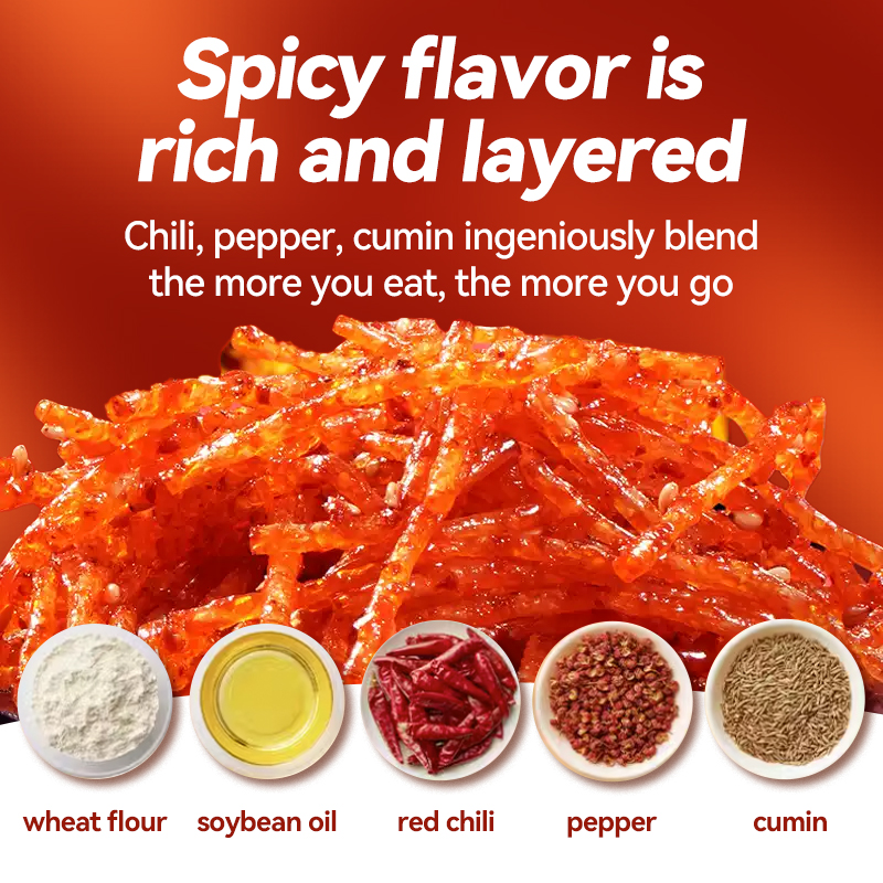 730g 4 in 1 Latiao Snack Spicy Food Authentic Chinese Snacks Slightly ...