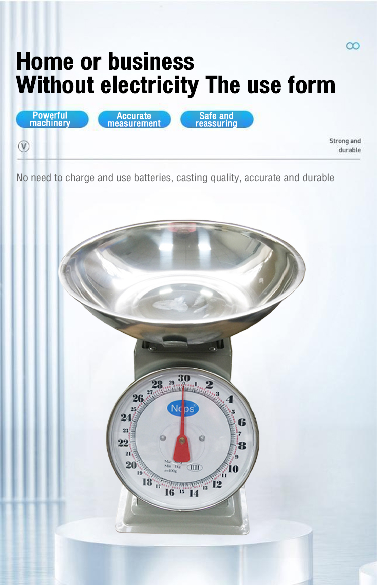 Weighing scale for food Large digital weighing scale 5/10/30 kilos tray ...