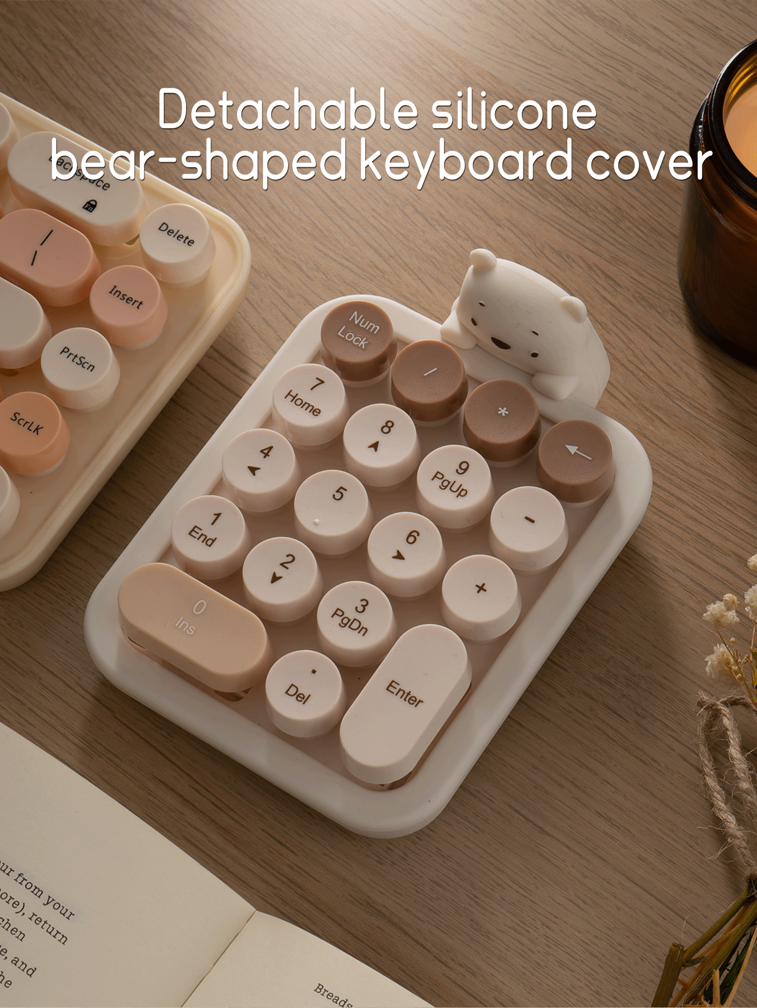MOFii 520 Mini Stylish Wireless Numeric Keypad with Magnetic Bear ...