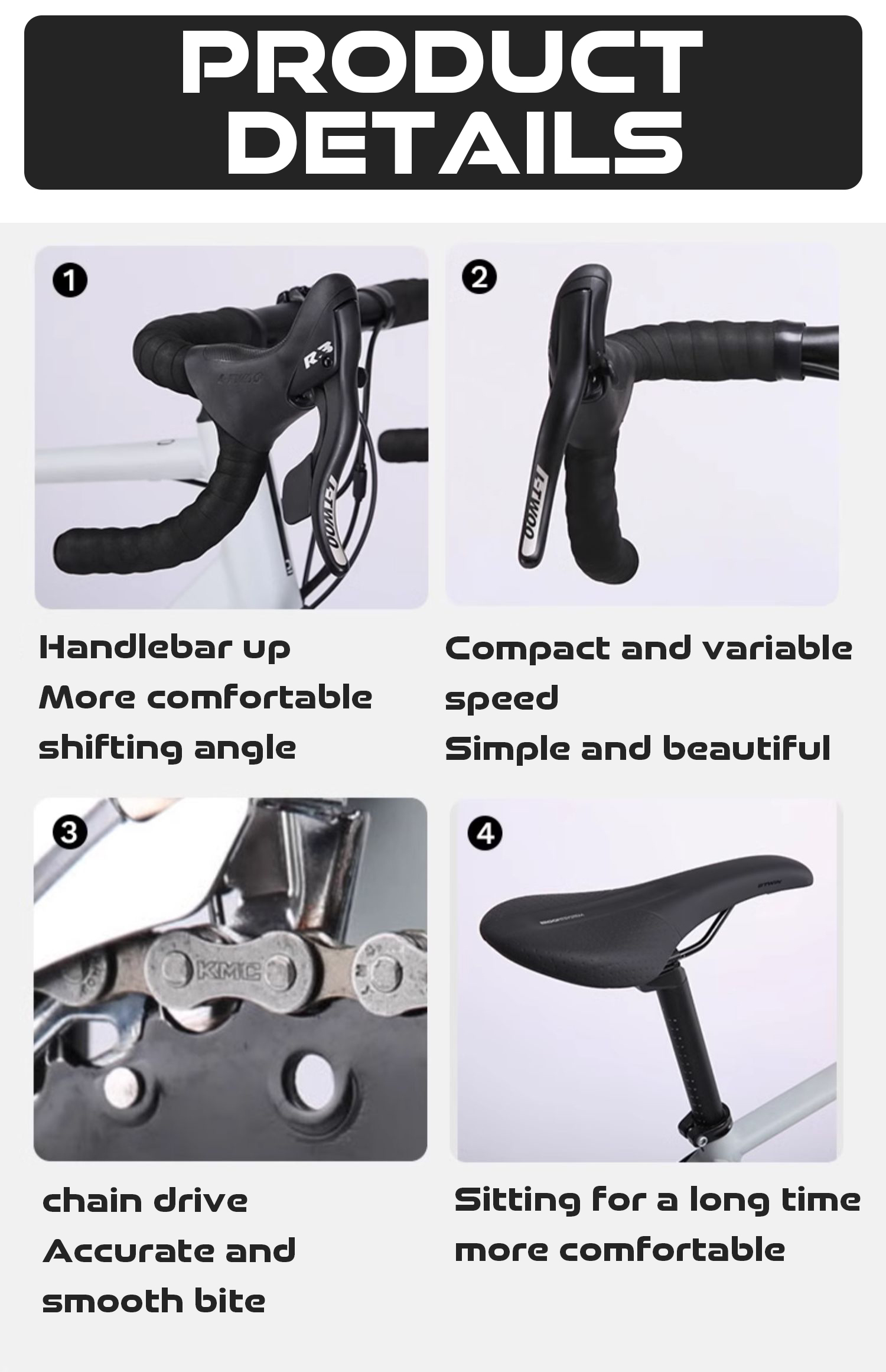 Bike Road bike Slant Bicycle Mountain Bike 21S Variable Speed 700C Gear ...