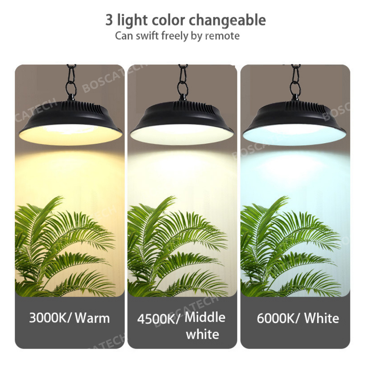 WHS Solar High Bay Light 100W 200W 300W 400W 500W Remote Control WLS ...