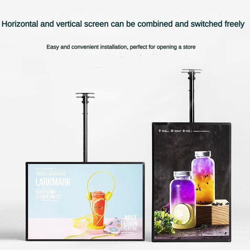 LED TV Light Box Menu Board LED Light Box Menu Board Hanging For ...