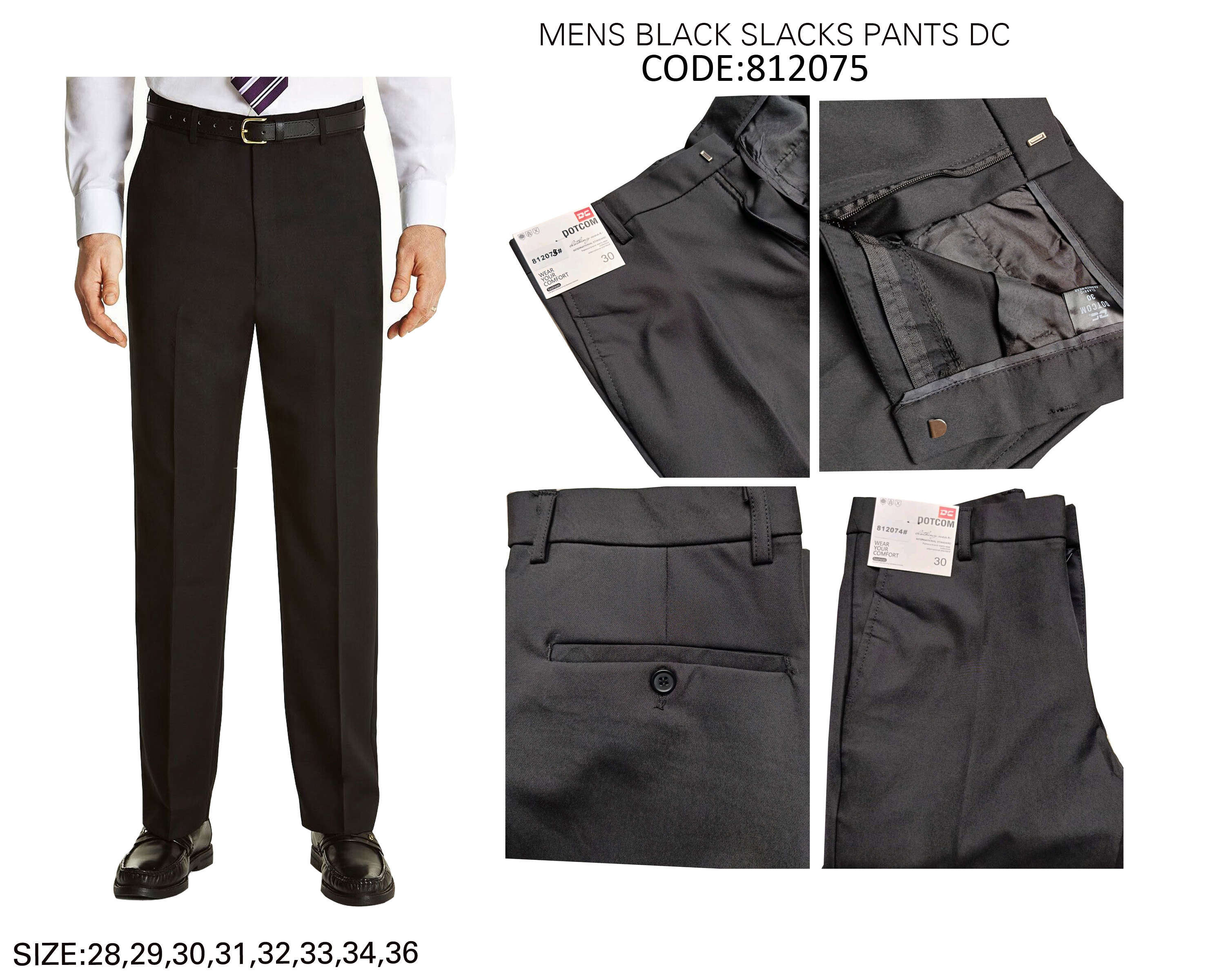 Men's Formal Slacks Relaxed Fit for Mens Formal outfit | Shopee Philippines