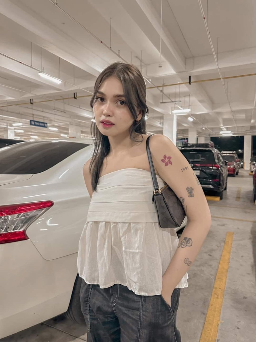 TUBE PEPLUM LAYERED LINEN TOPS | Shopee Philippines
