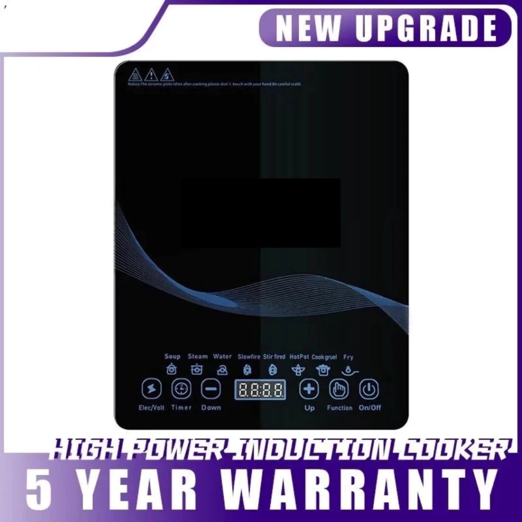 functional high-power induction cooker Home microcrystalline touch ...