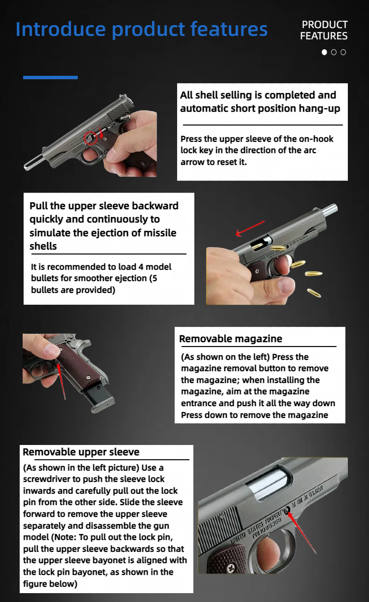 Keychain Injection Mold Puzzle Gundam Model Collectible 1911 Large Size ...