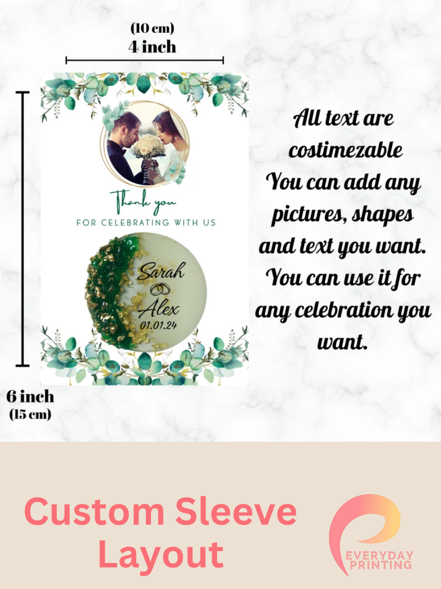 Custom Resin Ref Magnet w/ Custom Sleeves for WEDDING / DEBUT ...