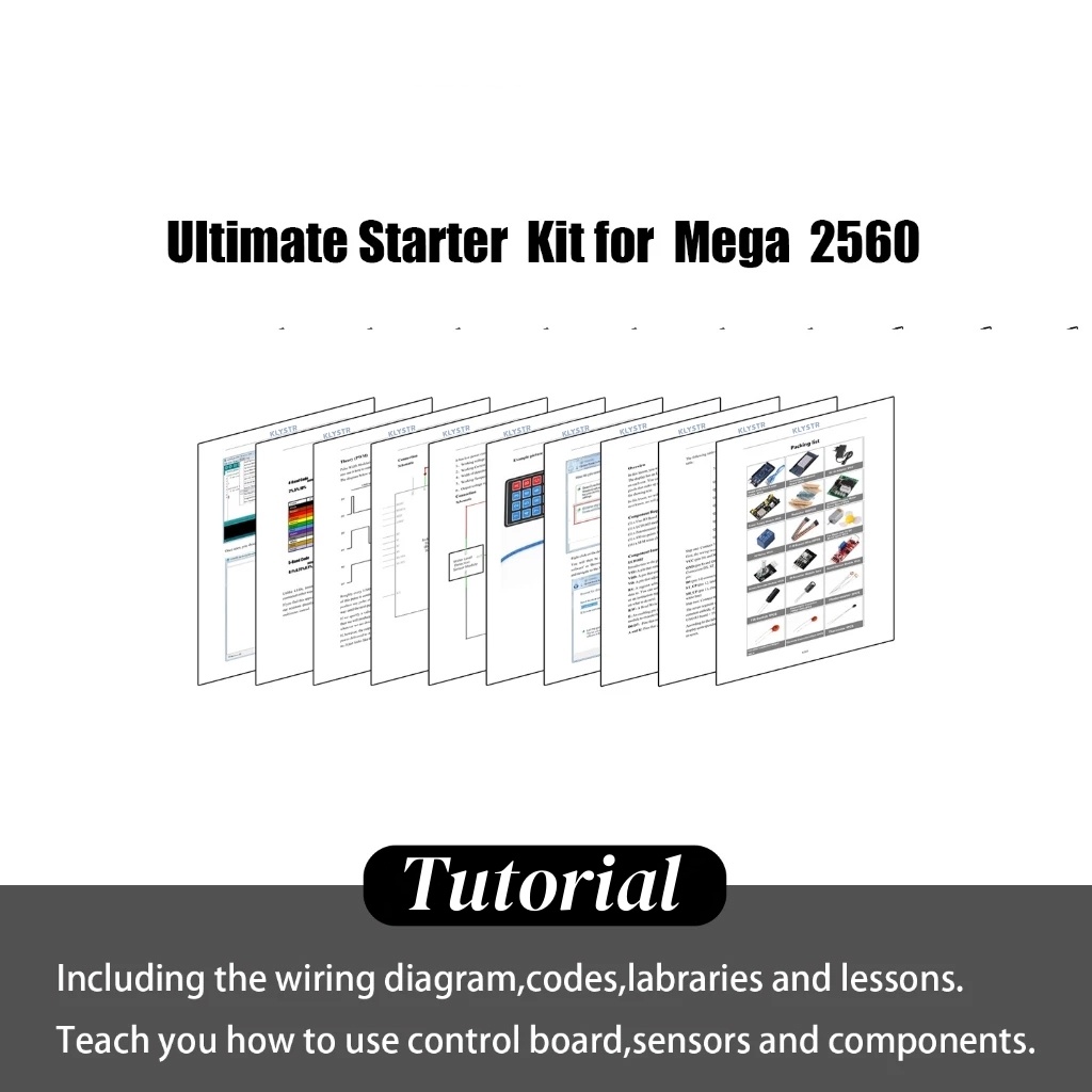 Mega 2560 Project Starter Kit For Mega328 Nano With Tutorial Compatible Arduino Ide | Shopee ...