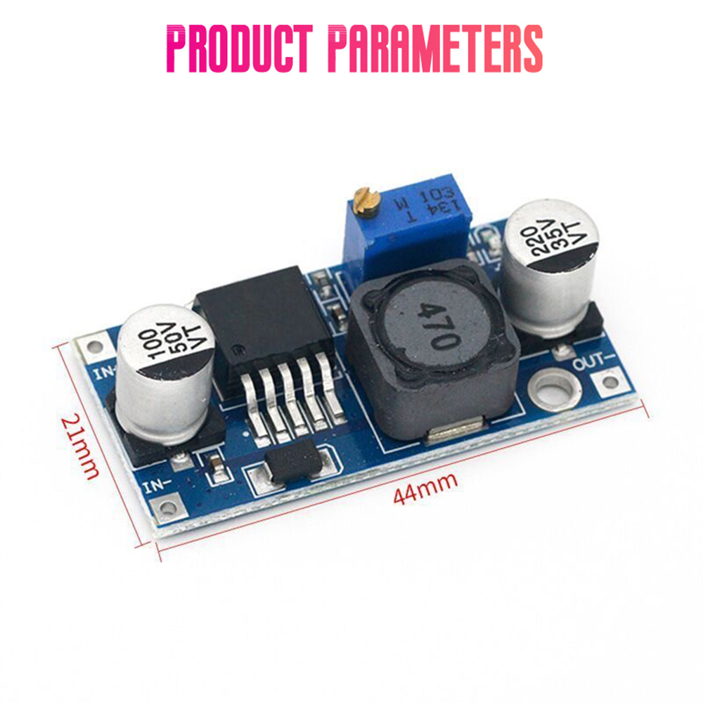 Adjustable LM2596S DC-DC Buck Converter 3A Step Down Power Supply Regulator Converter | Shopee ...