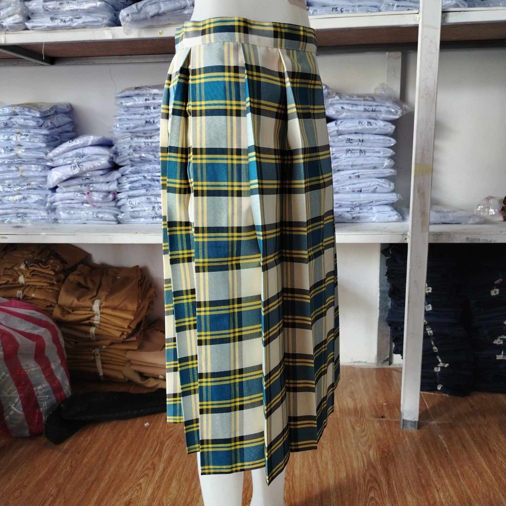 CHECKERED PALDA SCHOOL UNIFORM/ 3 COLORS PALDA/PLEATED SKIRT UNIFORM ...
