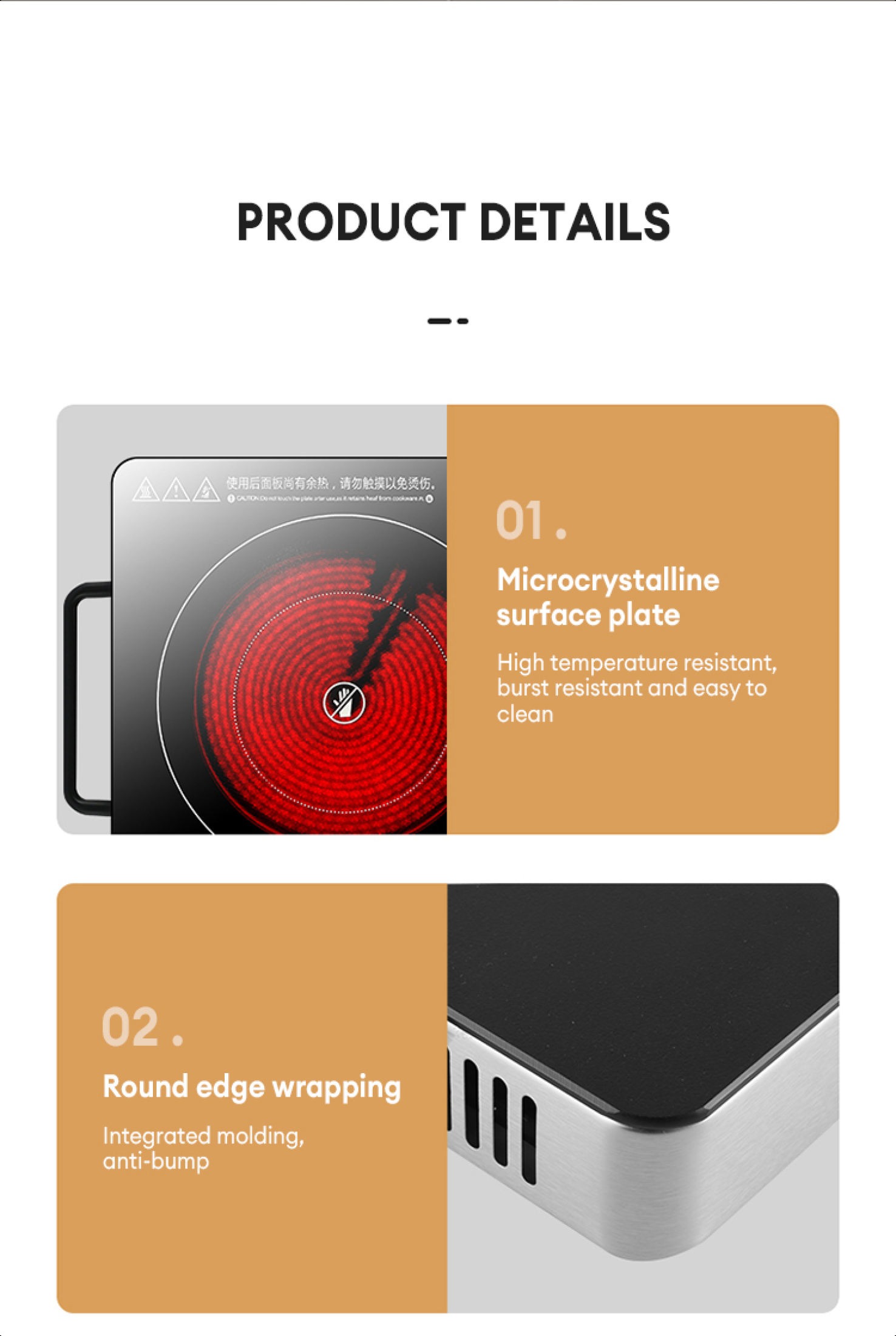 【BAB】Induction Cooker Multifunctional Inverter Infrared Stove Electric ...