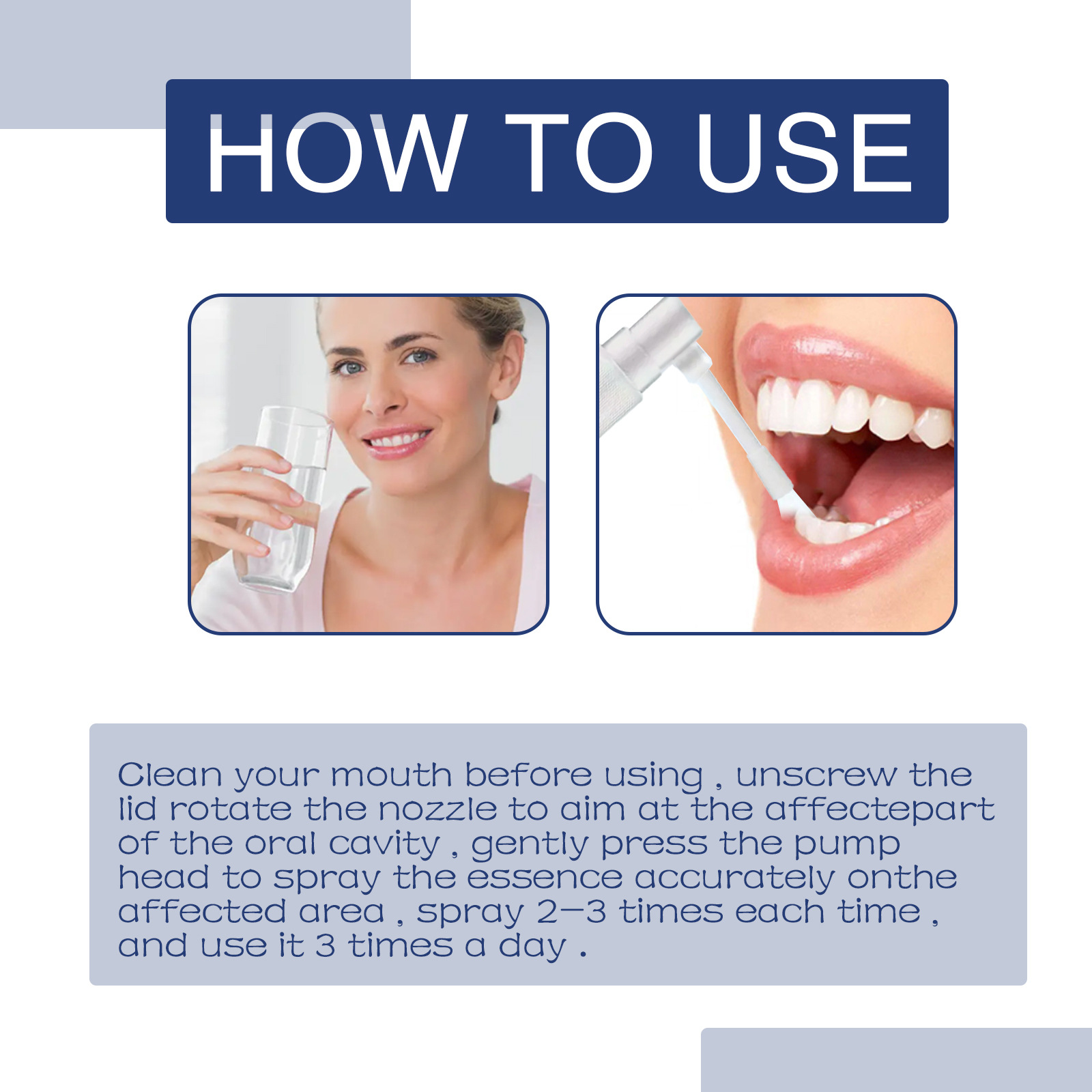 【Buy 1 Take 3】4PCS Toothache Pain Relief Spray Dental Tooth Pain Relief ...
