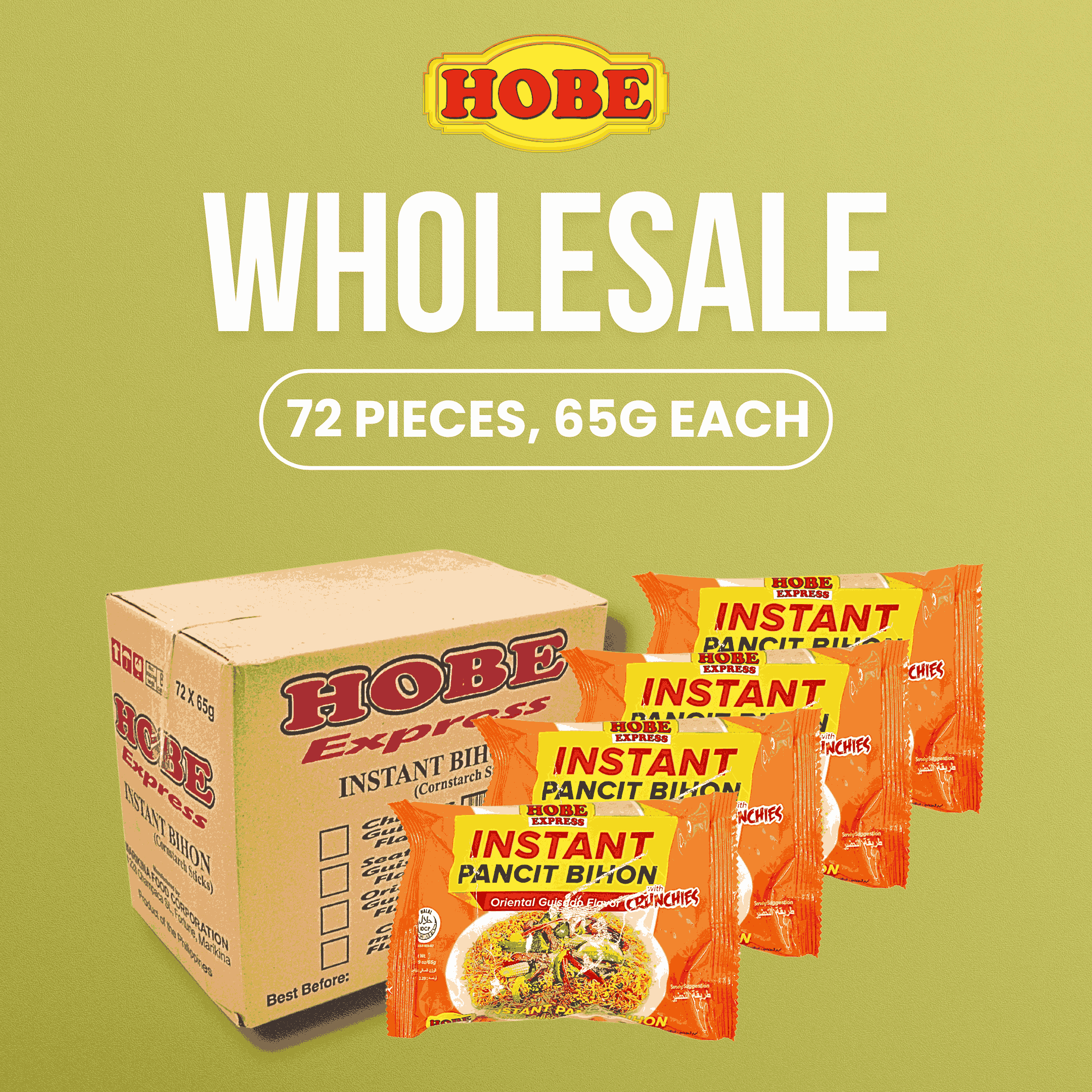 WHOLESALE Hobe Pancit Bihon Instant Noodles | Shopee Philippines