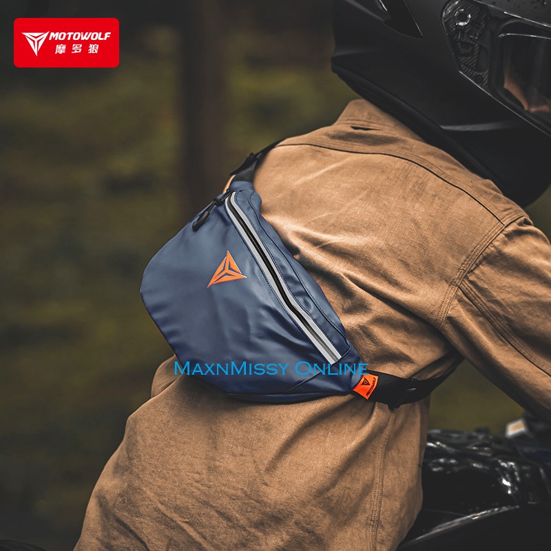 Original MOTOWOLF® Crossbody Bag Chest Bag Sling Bag Waist Bag / Water ...